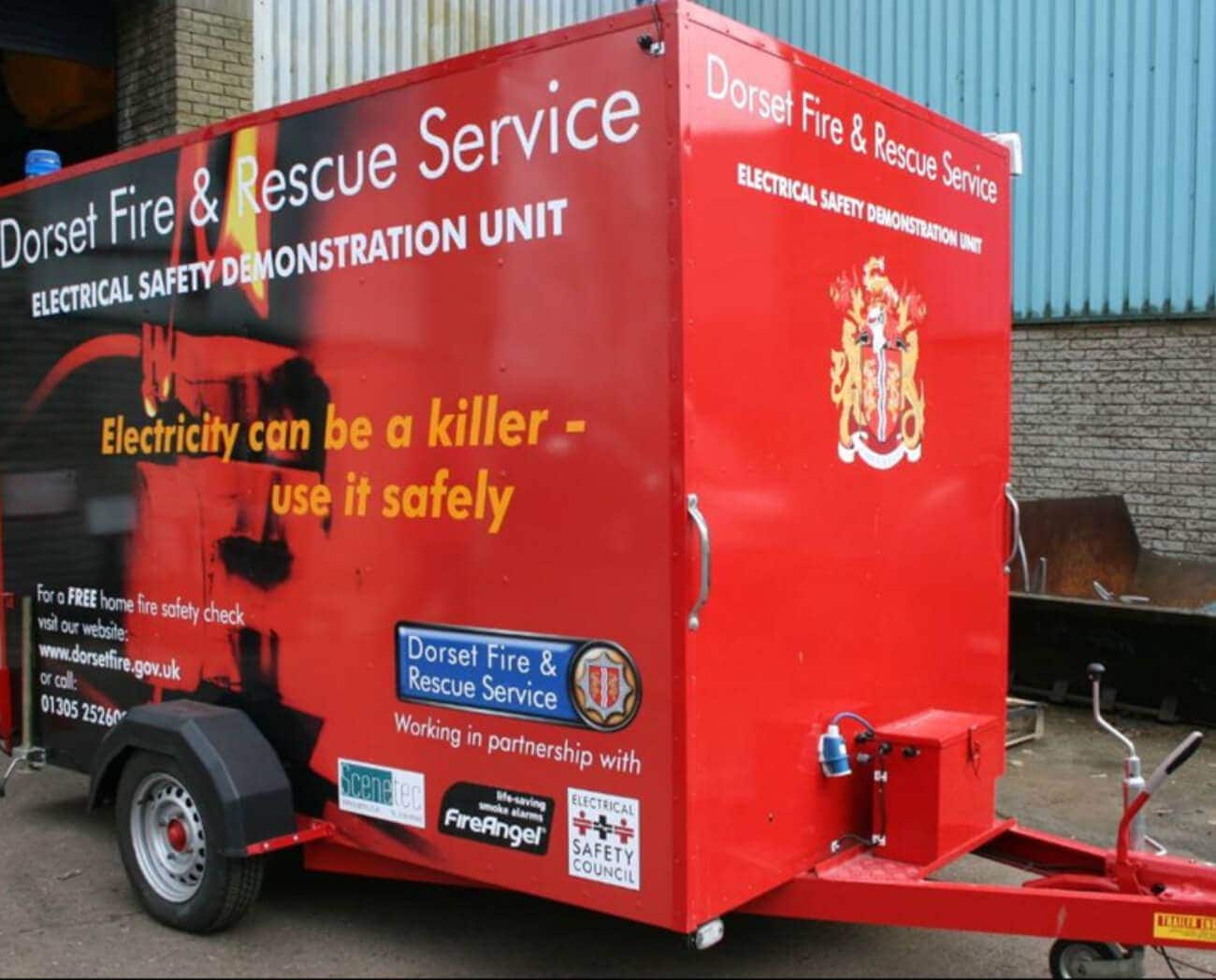 Dorset Fire and Rescue service - Trailer Engineering