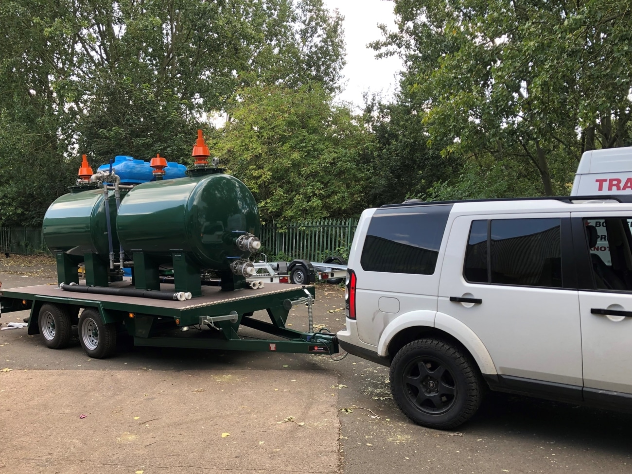 Oil Break Tanker - Trailer Engineering