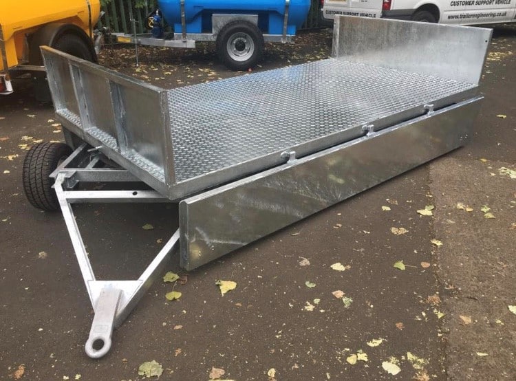 Site Towable Turntable Trailer - Trailer Engineering