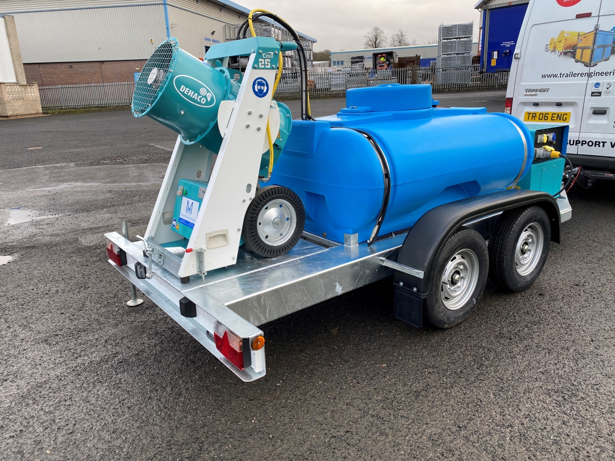 Dust supression - Trailer Engineering