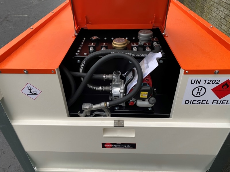 3000 Litre U.N. Certified Bunded Fuelcube For Sale - Trailer Engineering