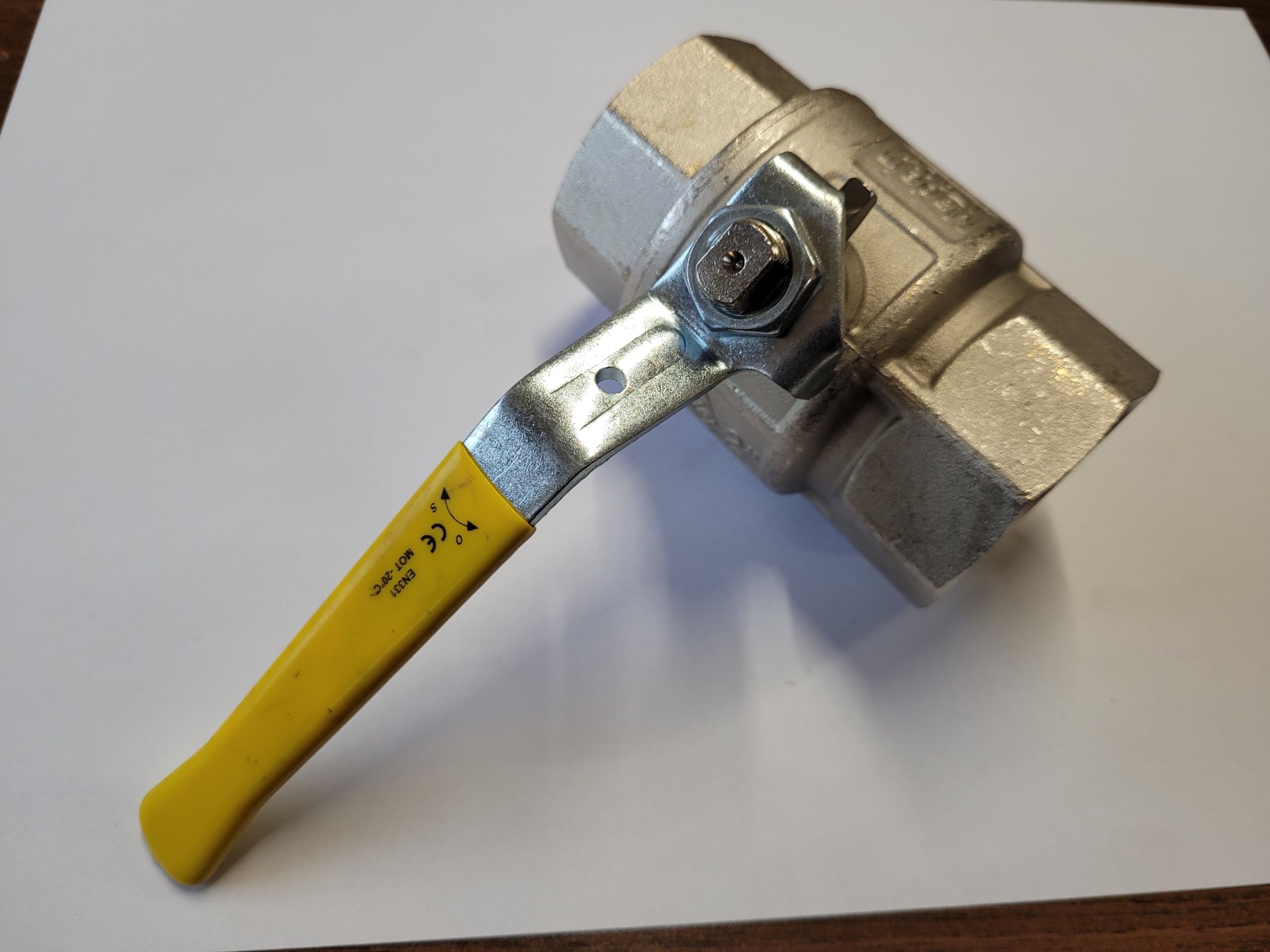 Gas Approved 2" Ball Valve - Trailer Engineering