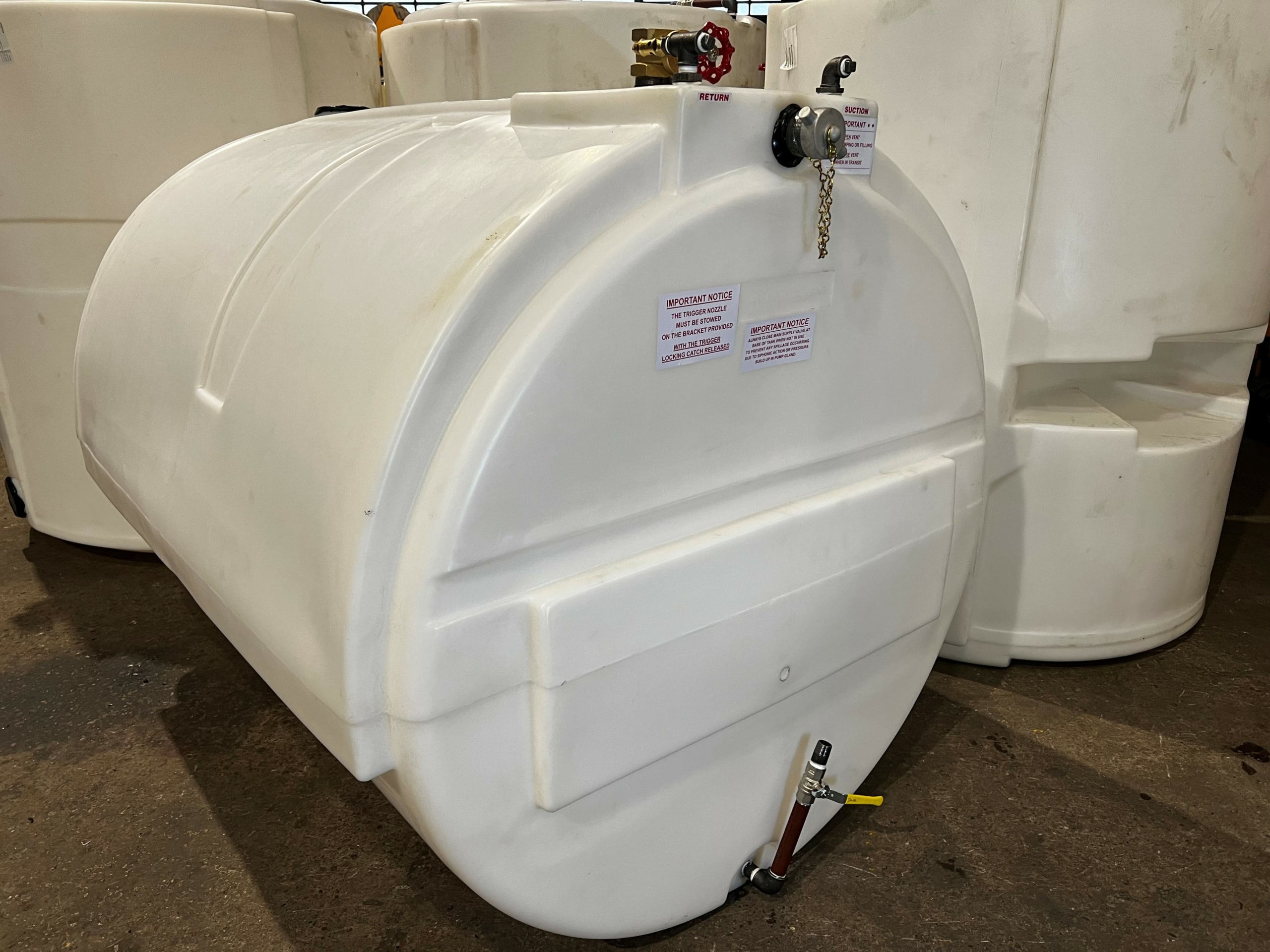2140 Litre Translucent Inner Fuel Tank - Trailer Engineering