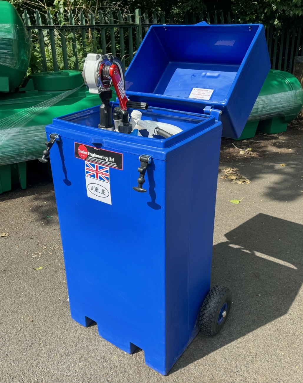 110 Litre Bunded AdBlue Bowser | Compact AdBlue Storage