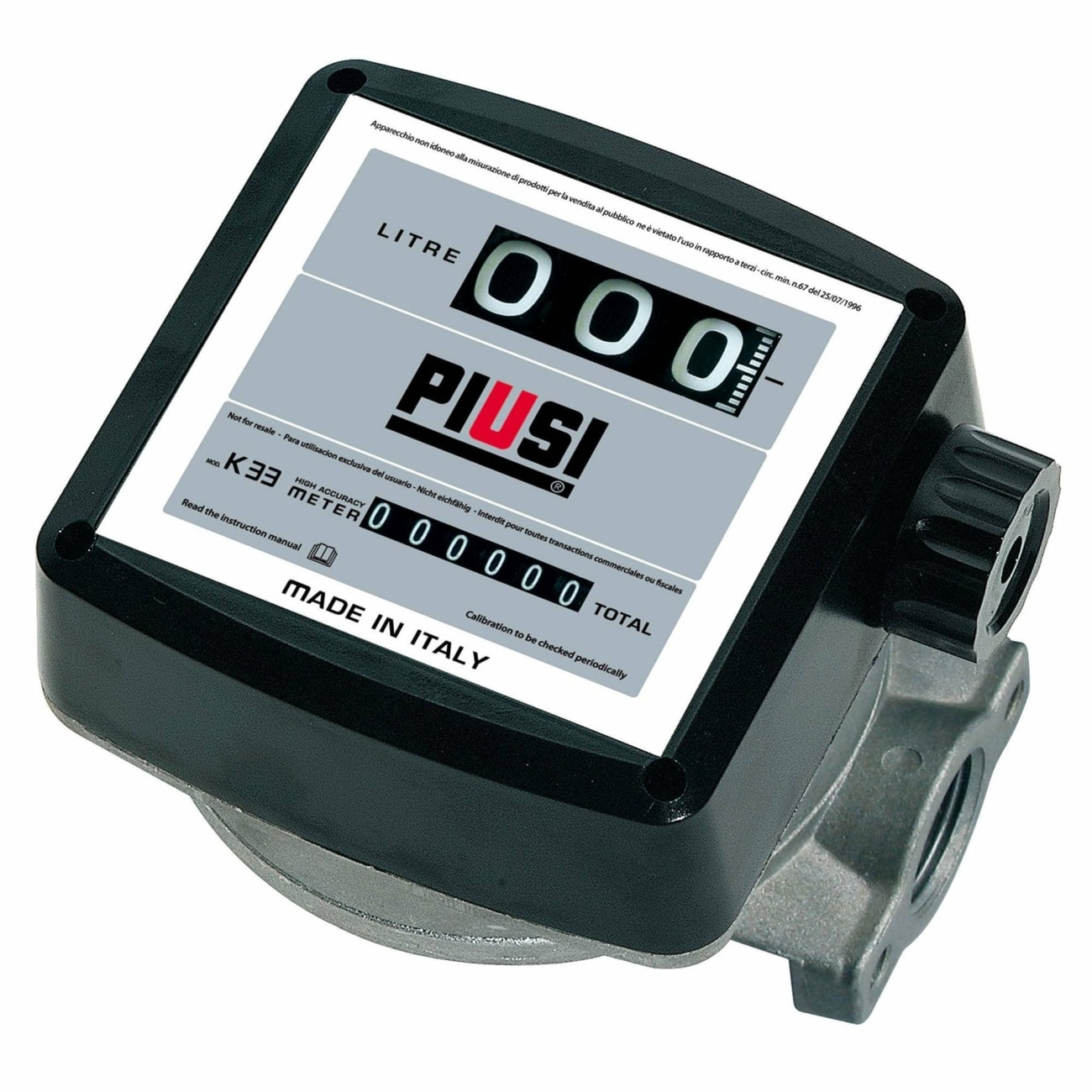 Piusi K33 Flow Meter - Trailer Engineering