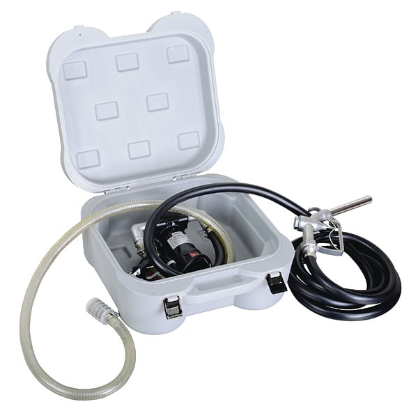 24V Portable Fuel Transfer Pump Kit - Trailer Engineering