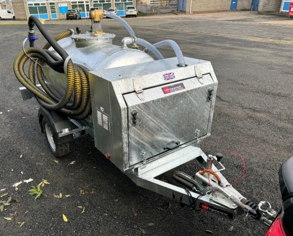 1000 Litre Portable Toilet Vacuum Tanker For Sale | 1000 Litre Towable ...