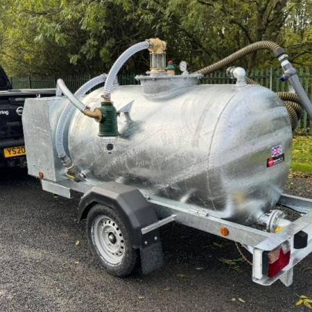 1000 Litre Portable Toilet Vacuum Tanker For Sale | 1000 Litre Towable ...
