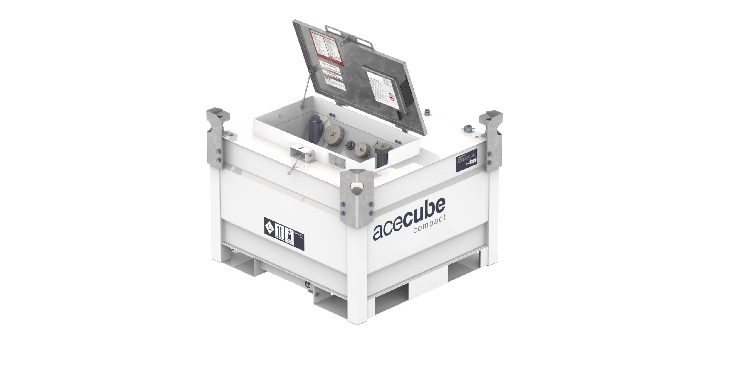 Acecube Compact 450 Litre Fuel Cube | Trailer Engineering