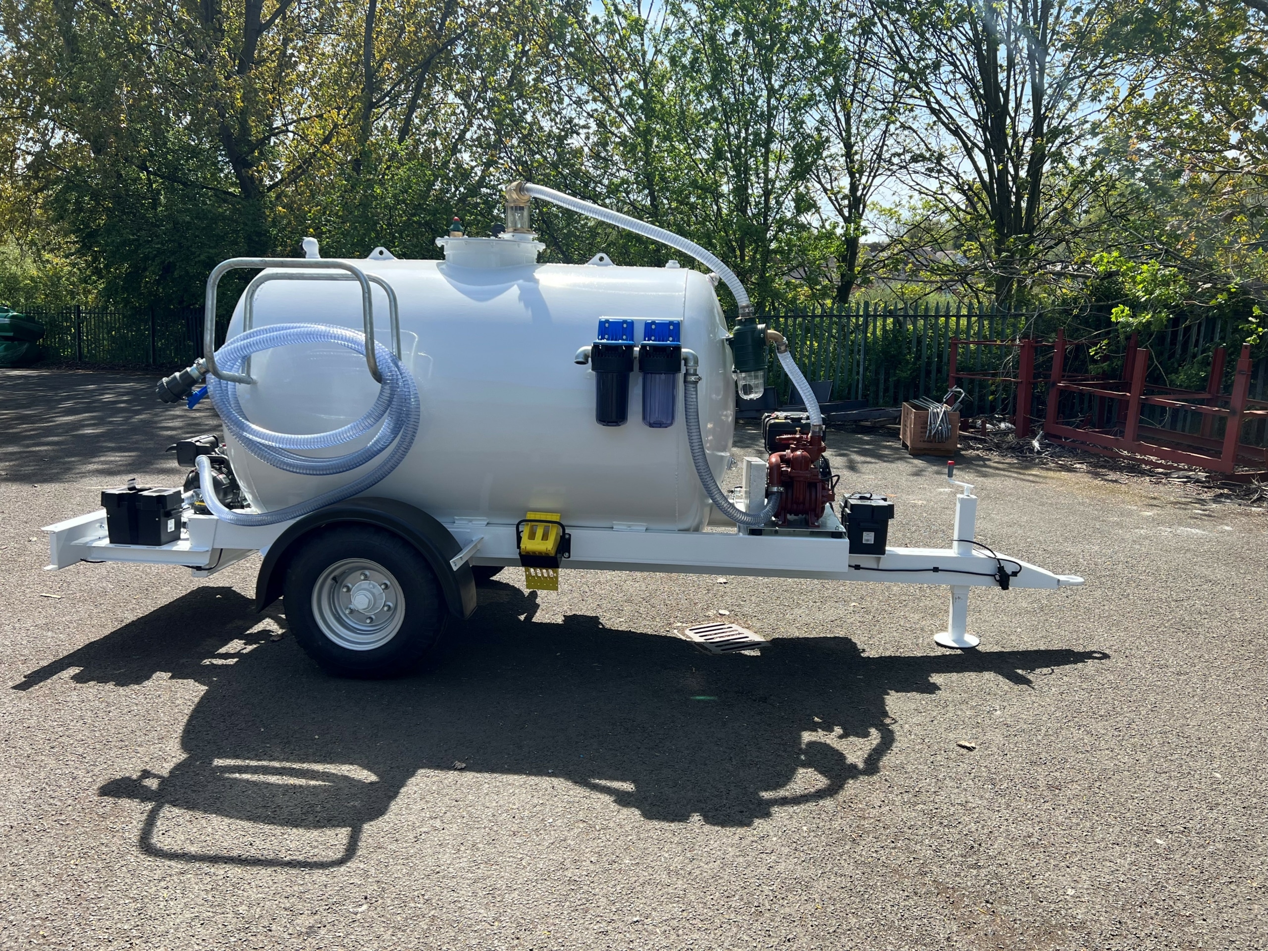 3000 Litre Vacuum Tanker C/W 2" Centrifugal Trash Pump - Trailer ...
