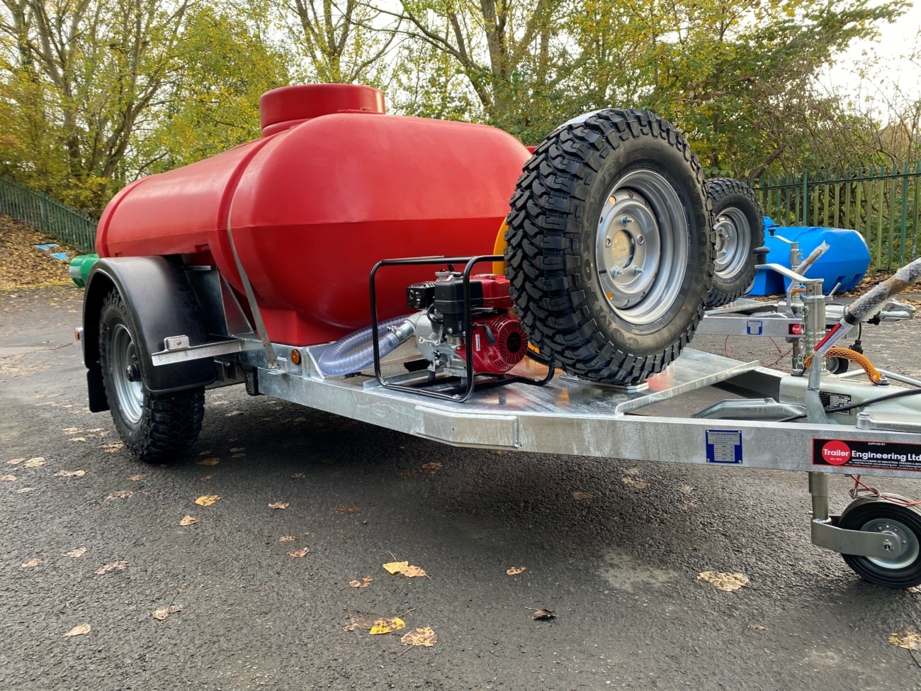 2000 Litre Fire Fighting Water Bowser | Trailer Engineering