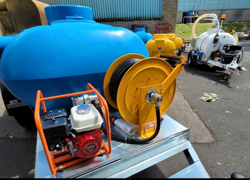 2000 Litre Fire Fighting Water Bowser | Trailer Engineering