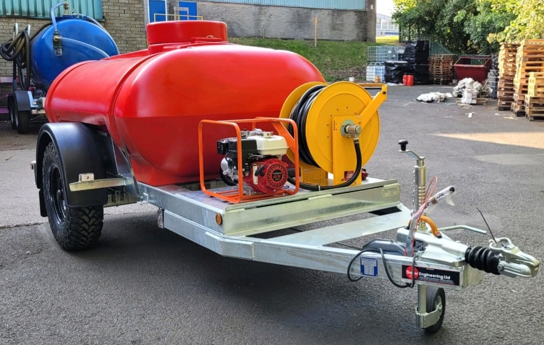 2000 Litre Fire Fighting Water Bowser | Trailer Engineering