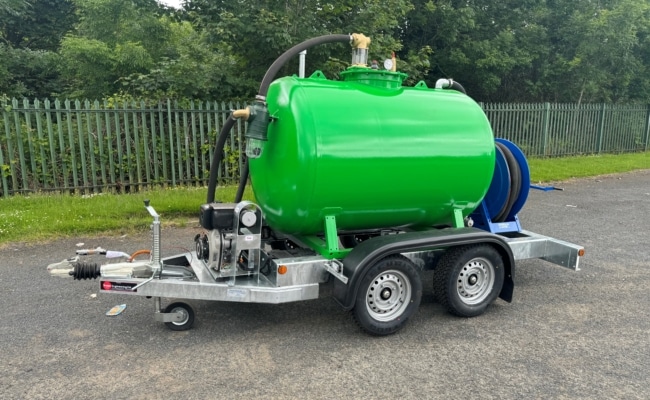 2000 Litre Waste Fuel Vacuum Tank - Trailer Engineering